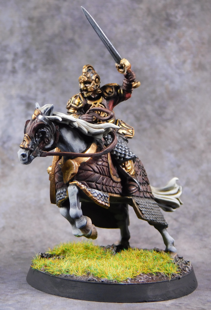 King Theoden of Rohan – K.C. Holt Miniature Painting