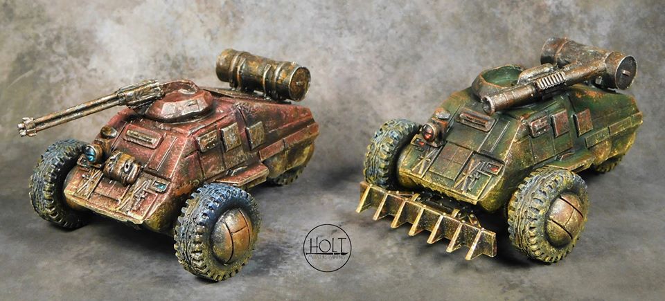 Badger Tanks from Seedy Tea Publishing – K.C. Holt Miniature Painting
