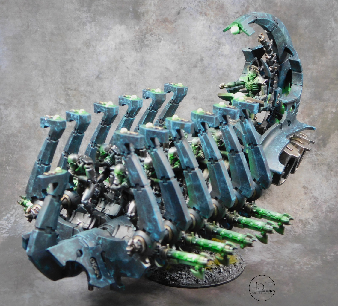 Necron Ghost Ark – K.C. Holt Miniature Painting