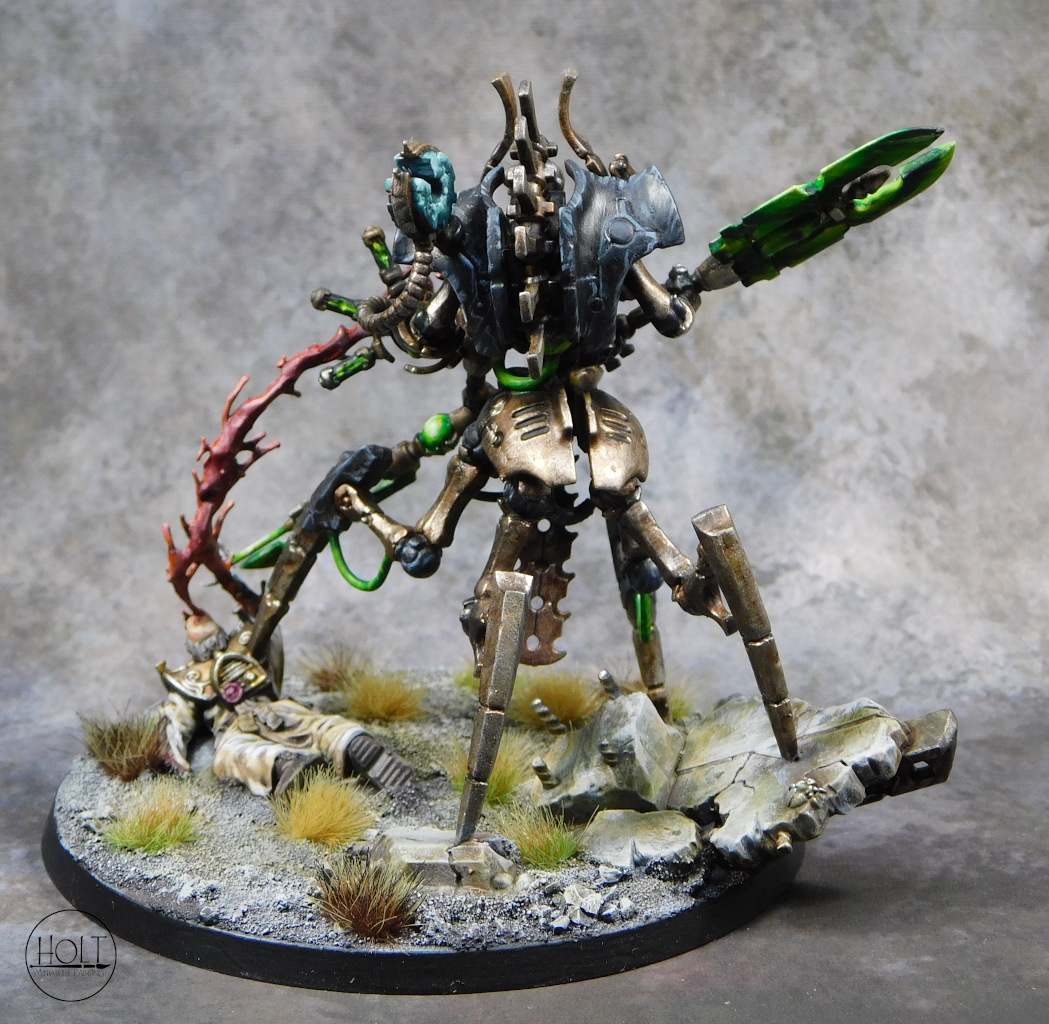 Necron Illuminor Szeras – K.C. Holt Miniature Painting