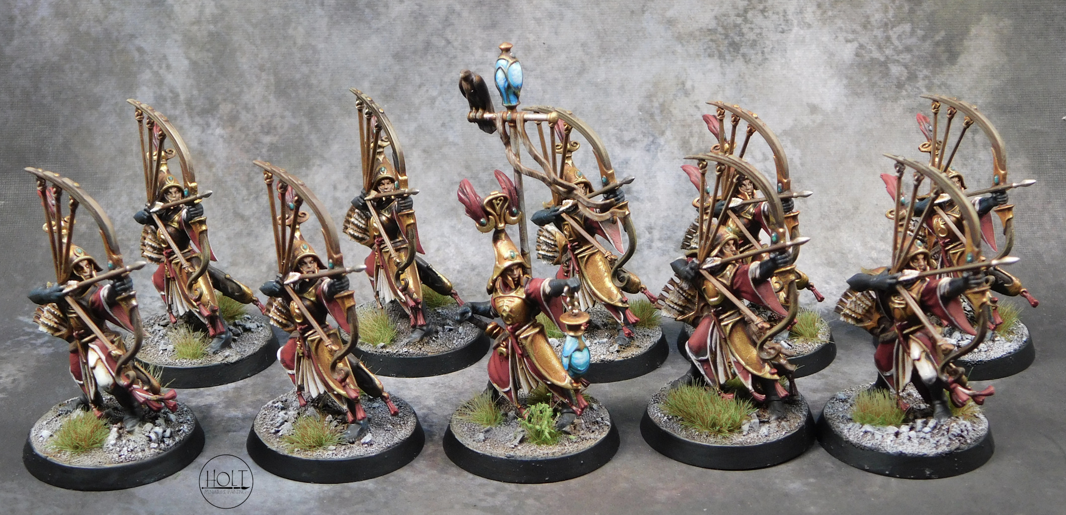 Lumineth Realm-Lords Army – K.C. Holt Miniature Painting