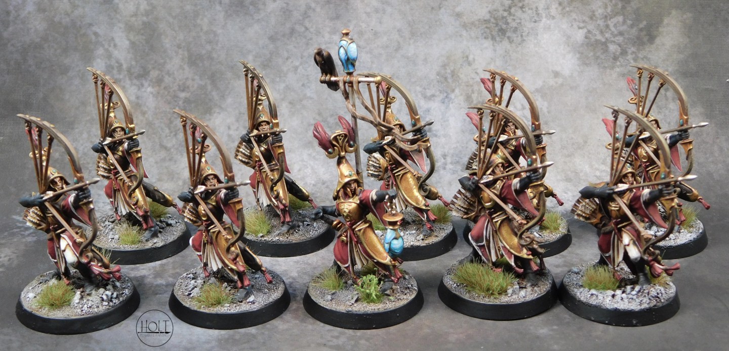 Lumineth Realm-Lords Army – K.C. Holt Miniature Painting