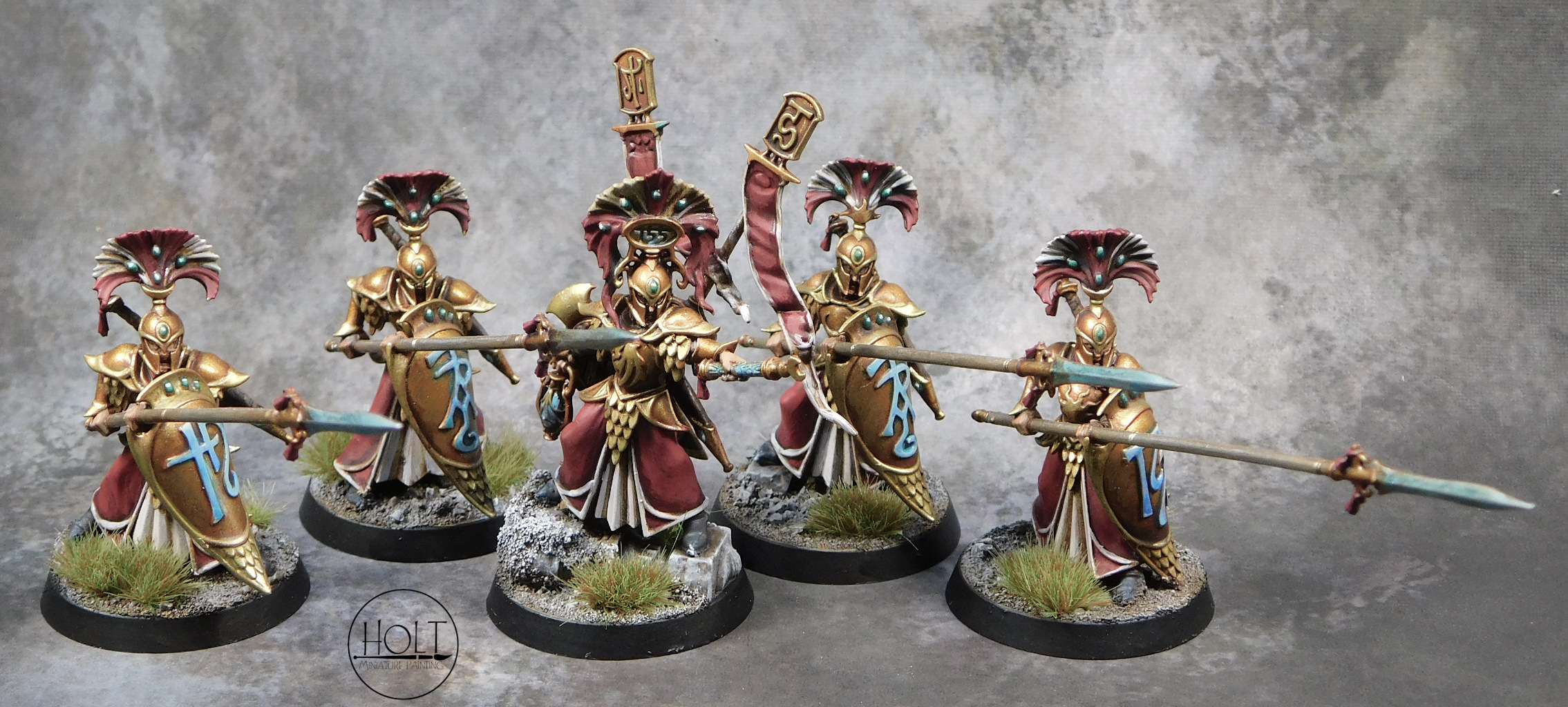 Lumineth Realm-Lords Army – K.C. Holt Miniature Painting