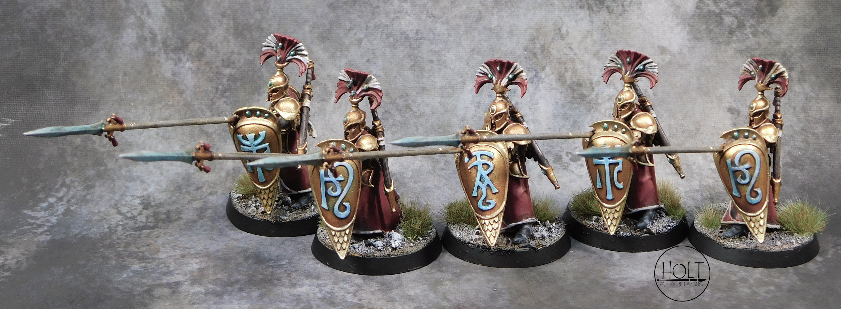 Lumineth Realm-Lords Army – K.C. Holt Miniature Painting