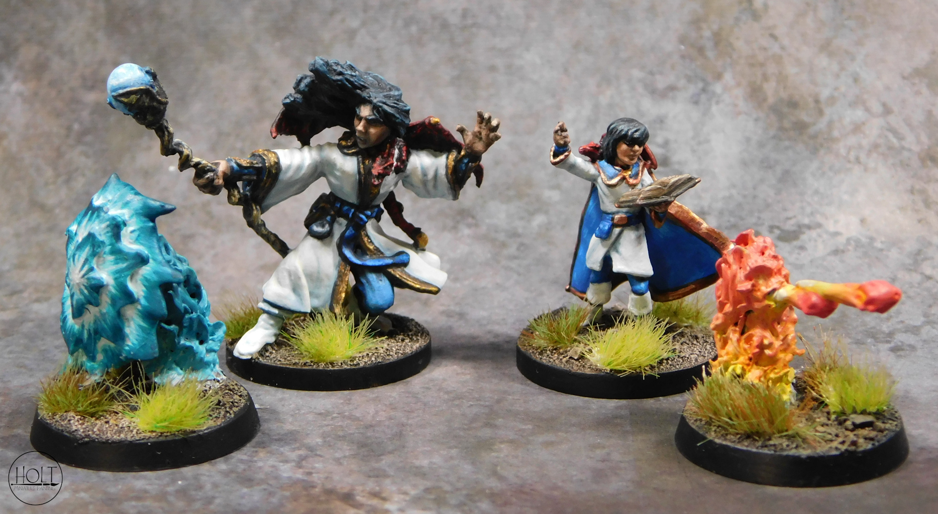 Dungeons & Dragons character models – K.C. Holt Miniature Painting