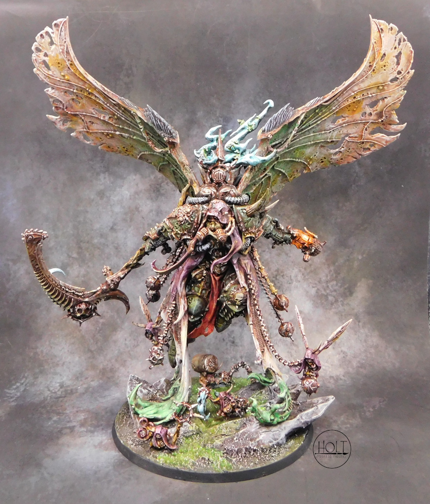 Mortarion, Daemon Primarch of Nurgle – K.C. Holt Miniature Painting