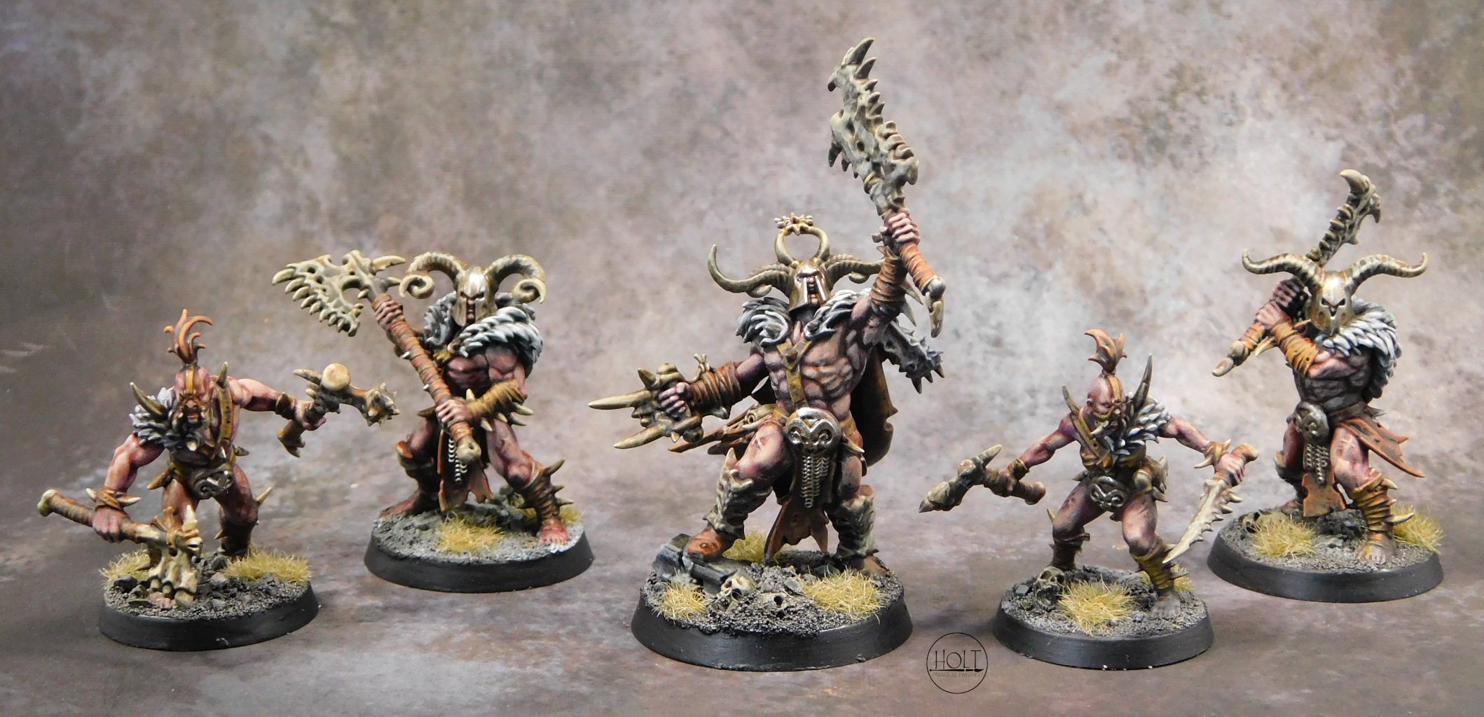 The Untamed Beasts – K.C. Holt Miniature Painting