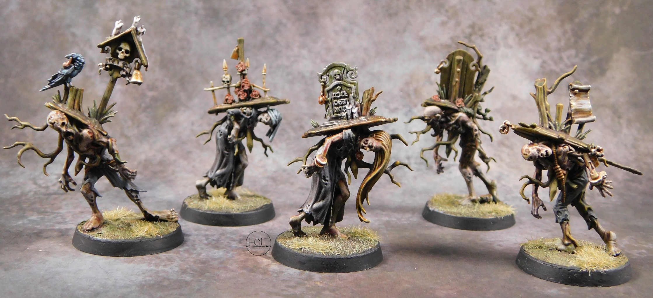 Warhammer Quest: Cursed City Zombie Models – K.C. Holt Miniature Painting