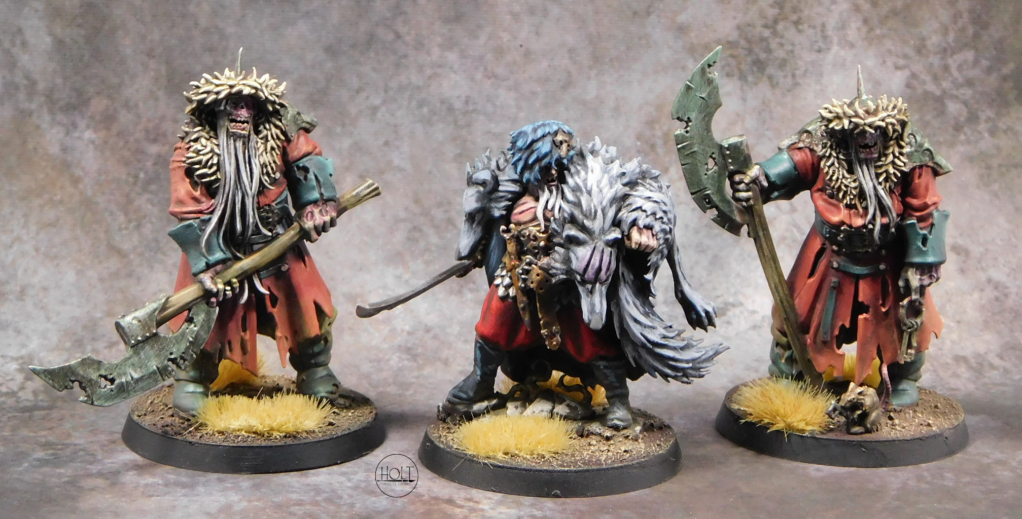 Warhammer Age of Sigmar / Warhammer Quest: Cursed City Evil Hero Models ...