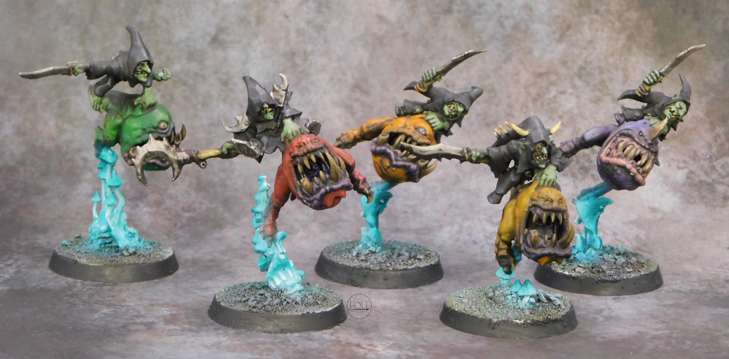 Squig Hoppers – K.C. Holt Miniature Painting
