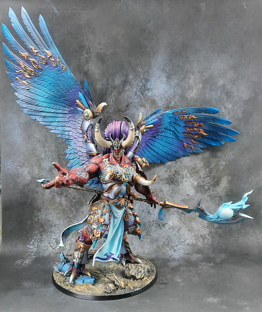 Magnus the Red – K.C. Holt Miniature Painting