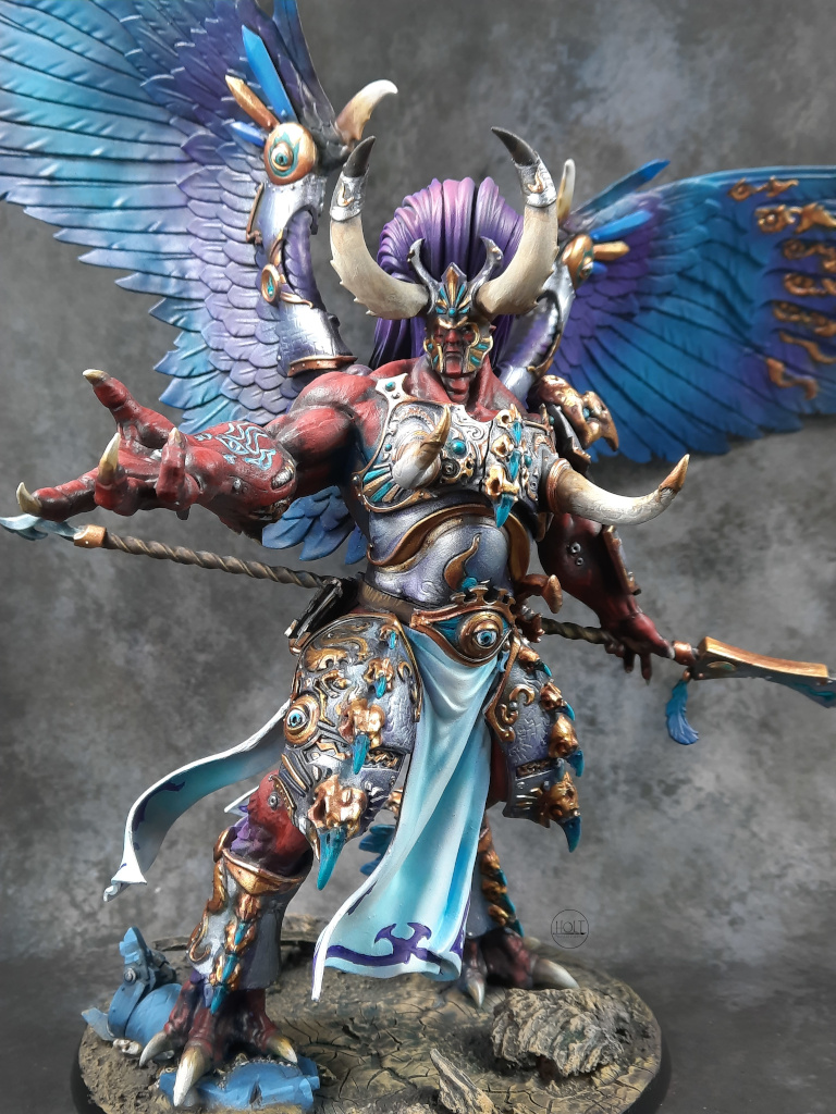 Magnus the Red – K.C. Holt Miniature Painting