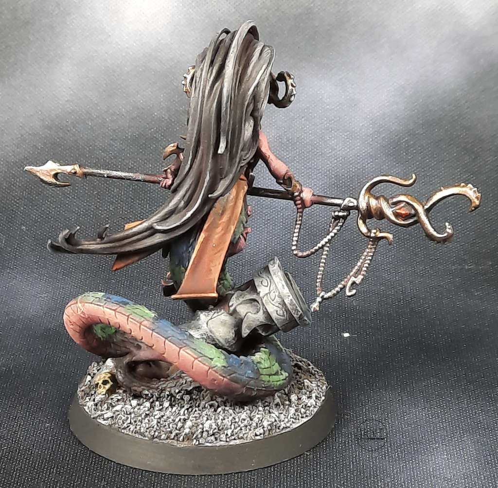 Melusai Ironscale – K.C. Holt Miniature Painting