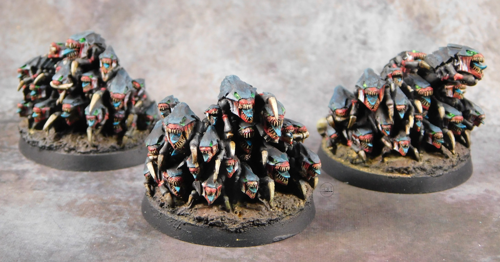 Tyranid Ripper Swarms – K.C. Holt Miniature Painting