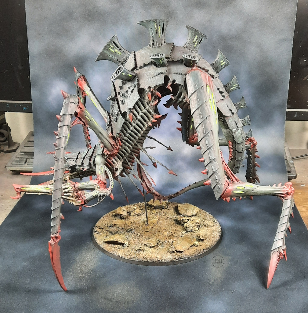 Tyranid Hierophant Bio-Titan – K.C. Holt Miniature Painting