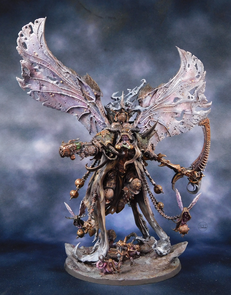 Mortarion, Daemon Primarch of Nurgle – K.C. Holt Miniature Painting