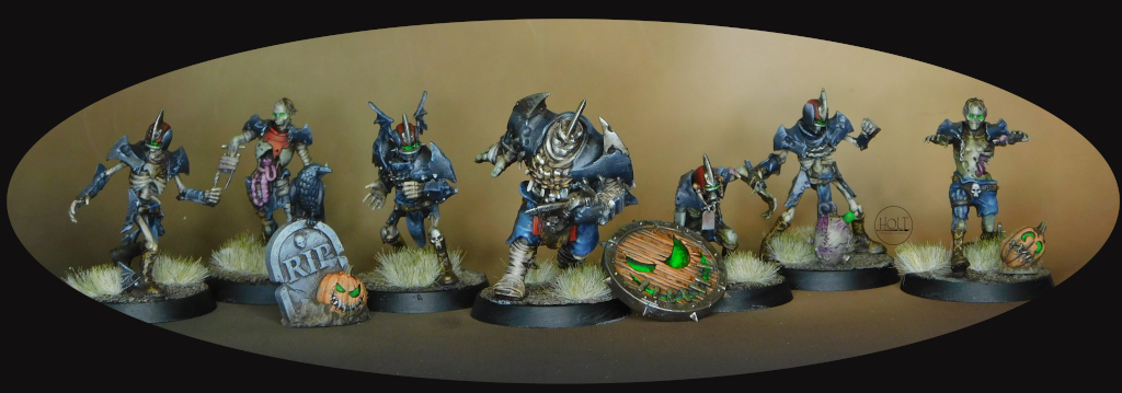 Shambling Undead Team: Champions of Death – K.C. Holt Miniature Painting
