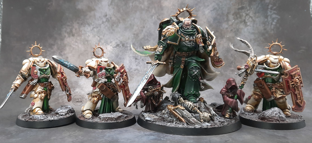 Dark Angels the Lions’s Guard – K.C. Holt Miniature Painting