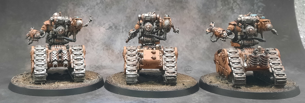 Adeptus Mechanicus Kataphron Breachers – K.C. Holt Miniature Painting